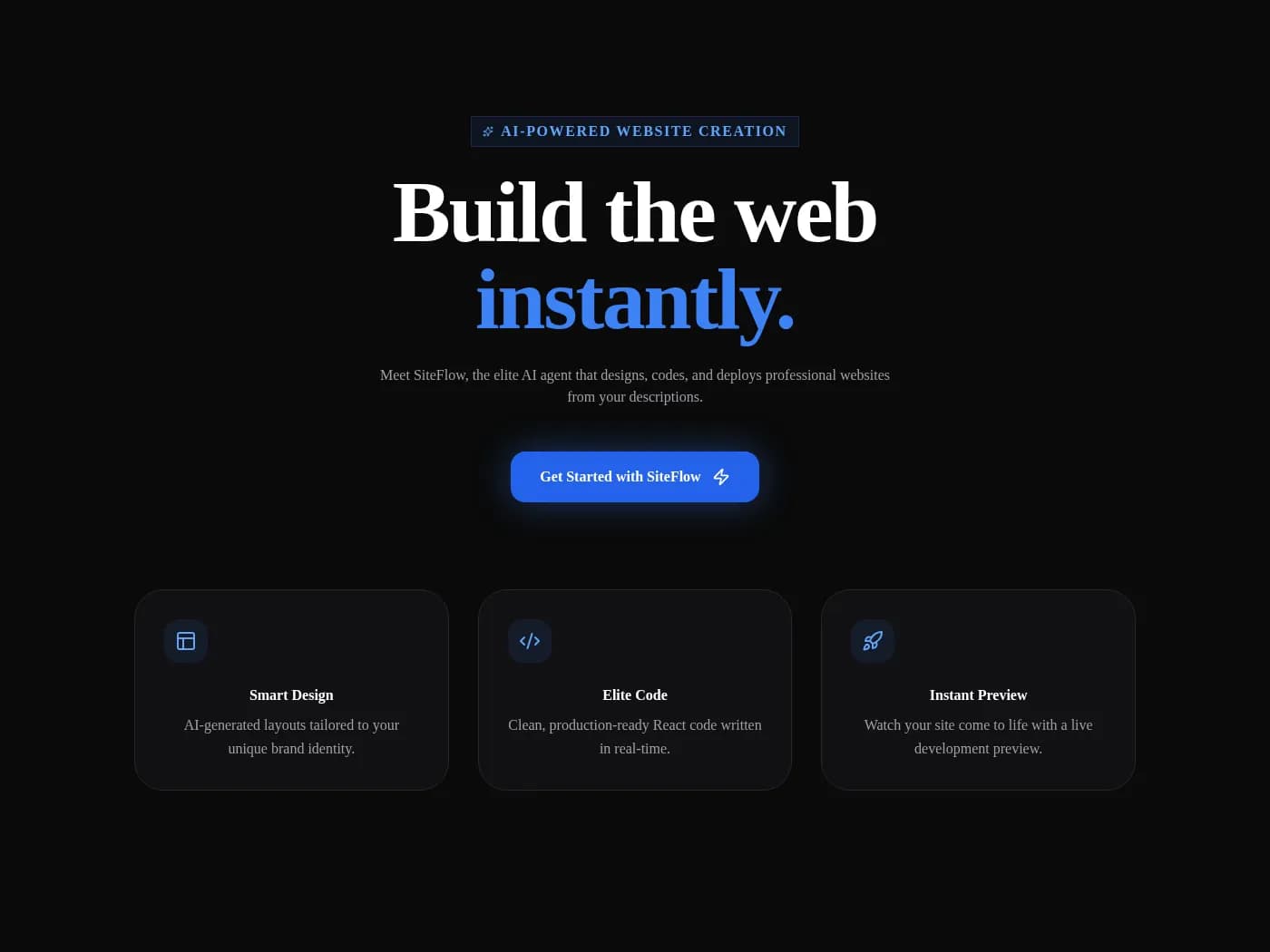 SiteMaker AI Agent