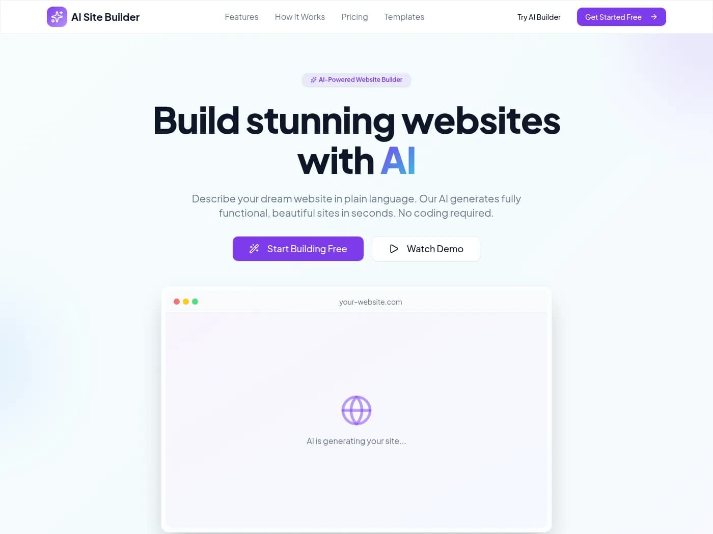 AI Hostinger Builder