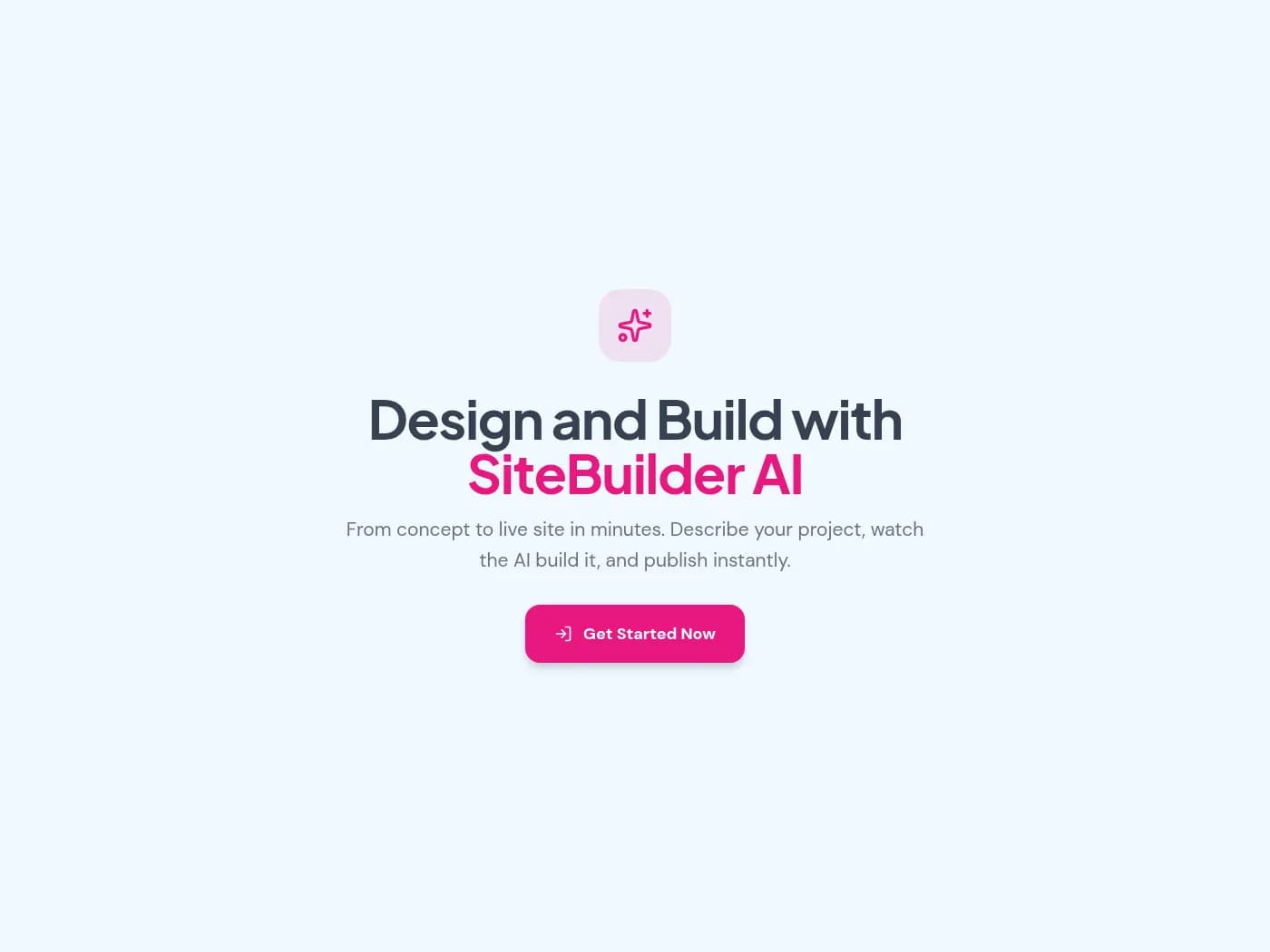 SiteBuilder AI Agent
