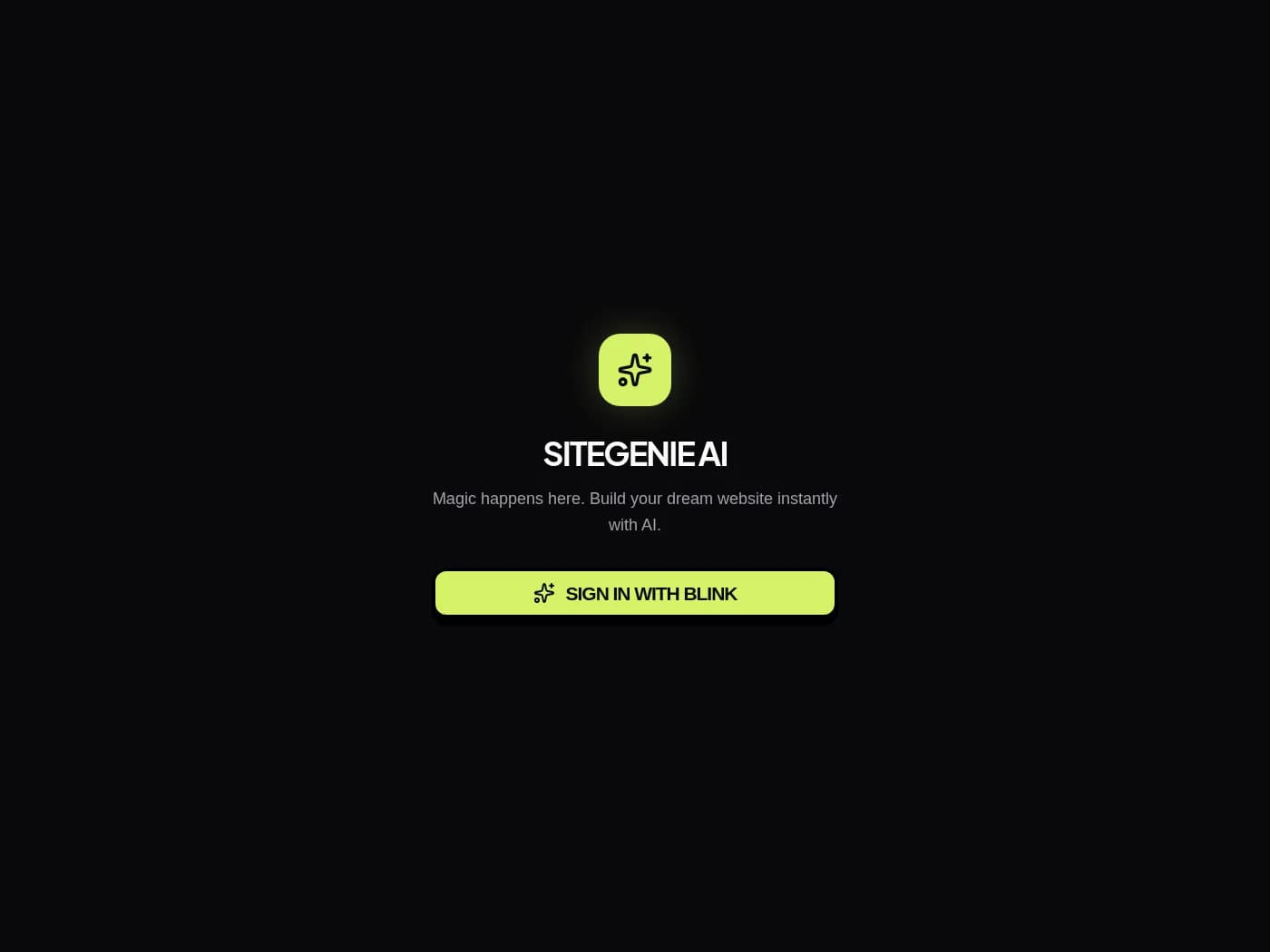 SiteGenie AI Builder