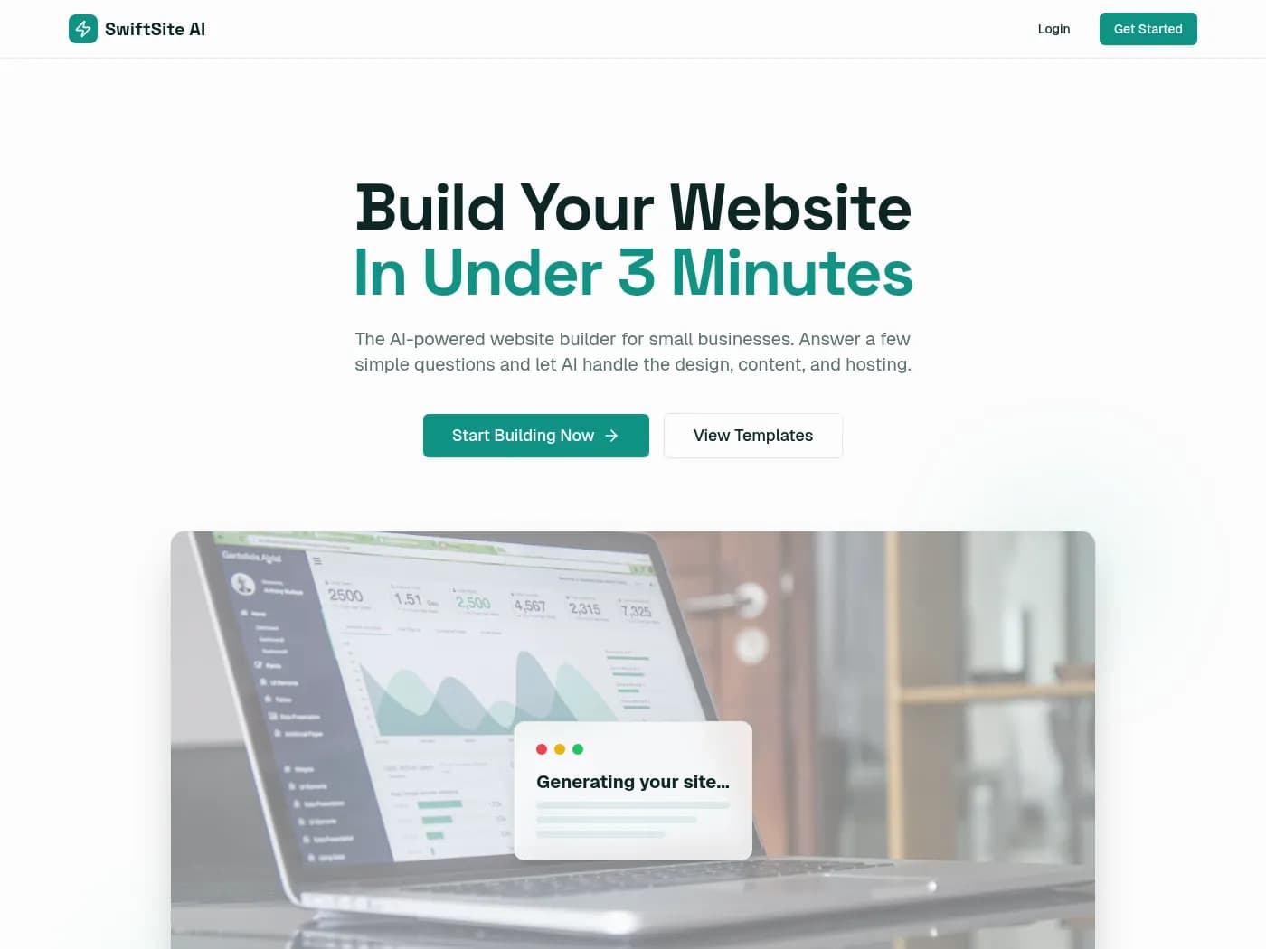 SwiftSite AI Builder