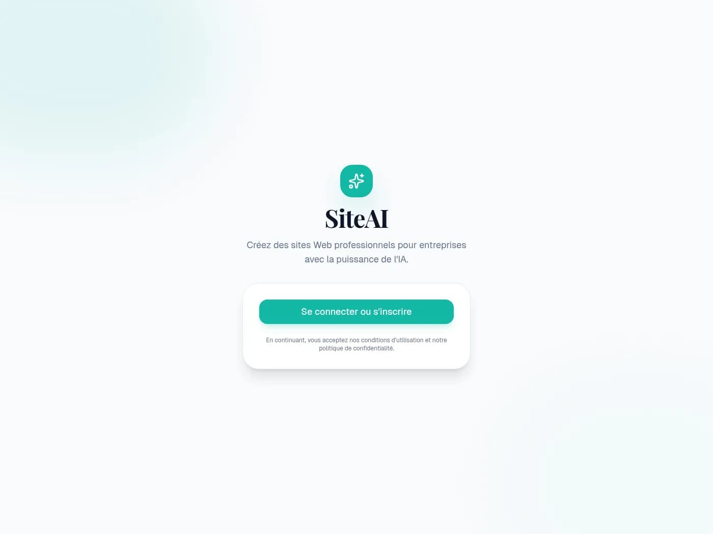 SiteAI Builder