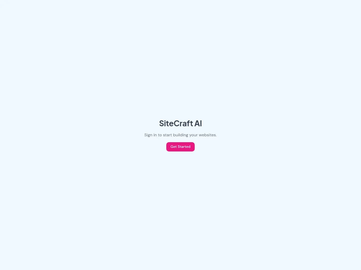 AI Site Builder