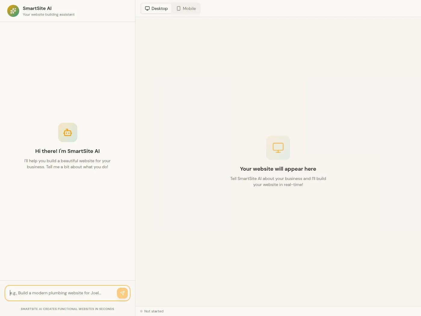 SmartSite AI Builder