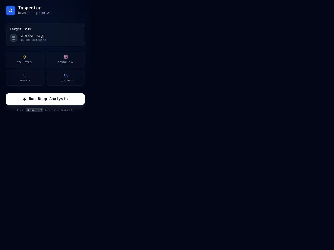 AI Website Reverse Engineer