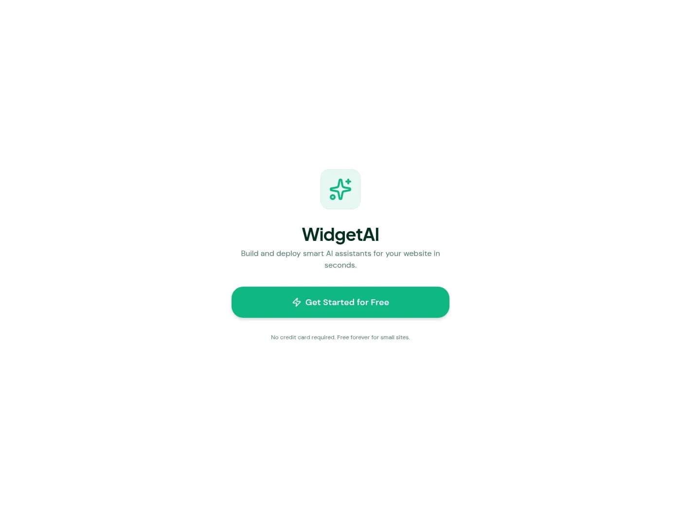 Pluggable AI Widget