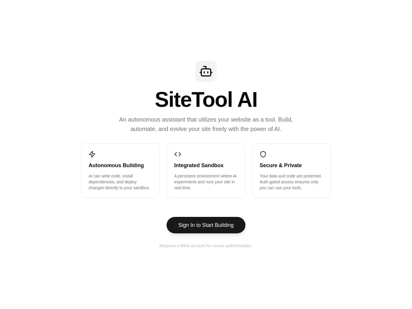 SiteTool AI Assistant