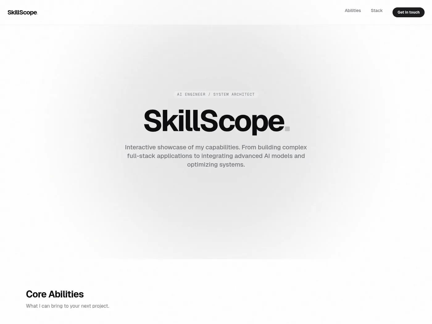 SkillScope