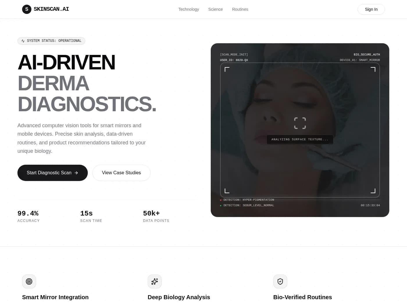 AI Skin Scan Advisor