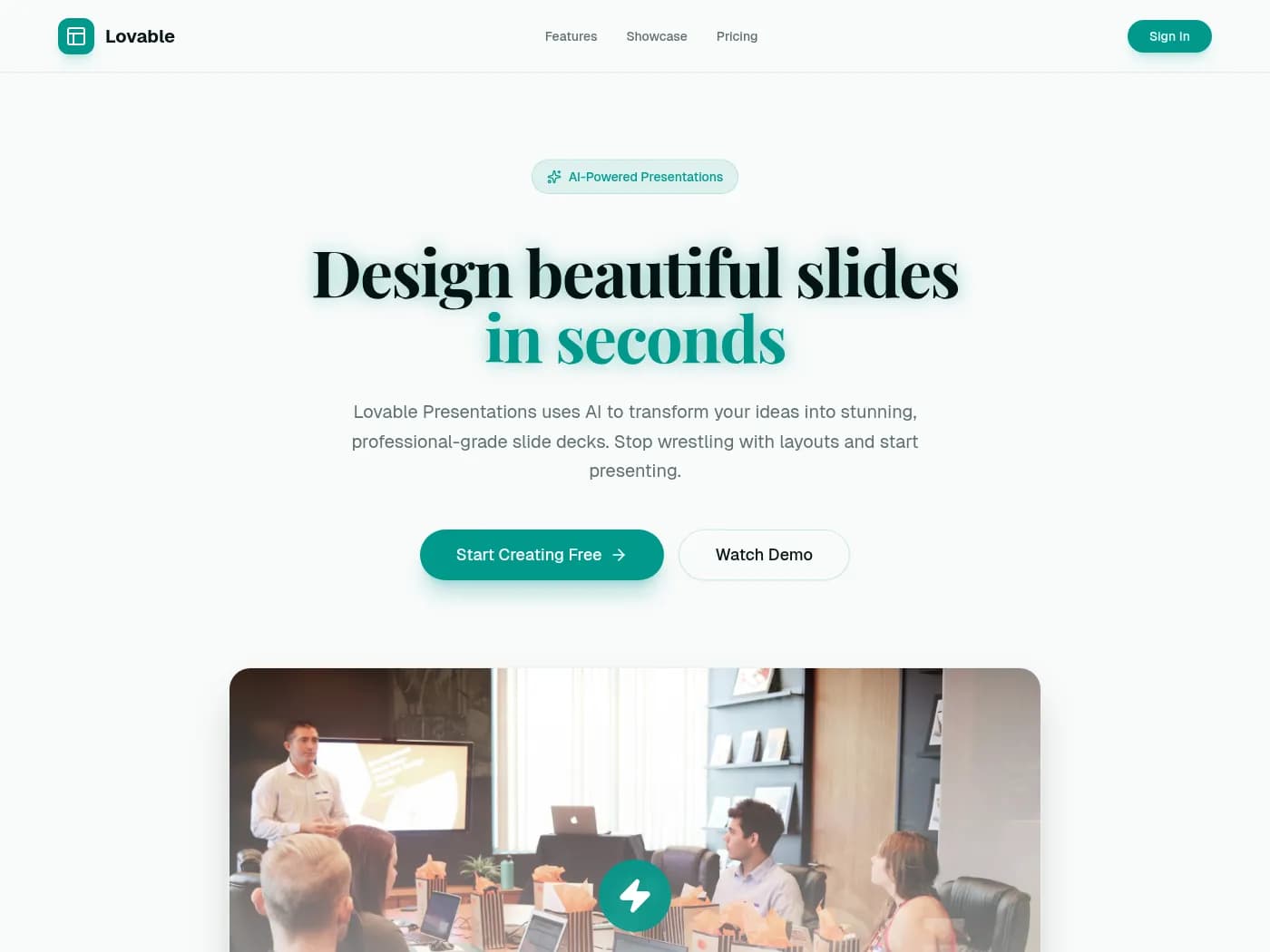 Lovable Presentations