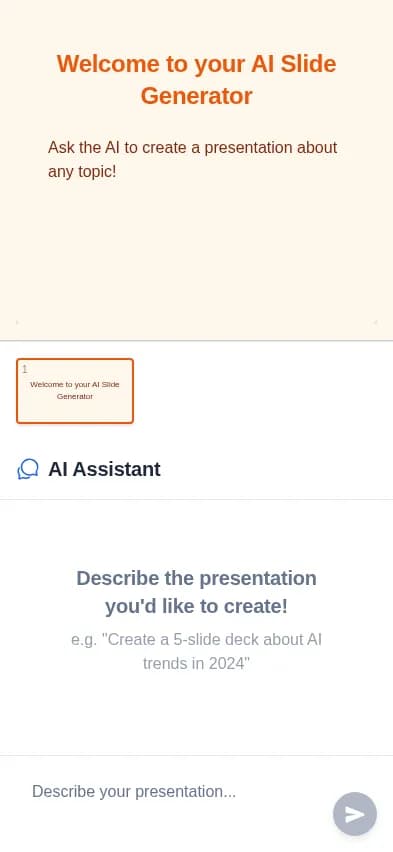 AI Slide Generator