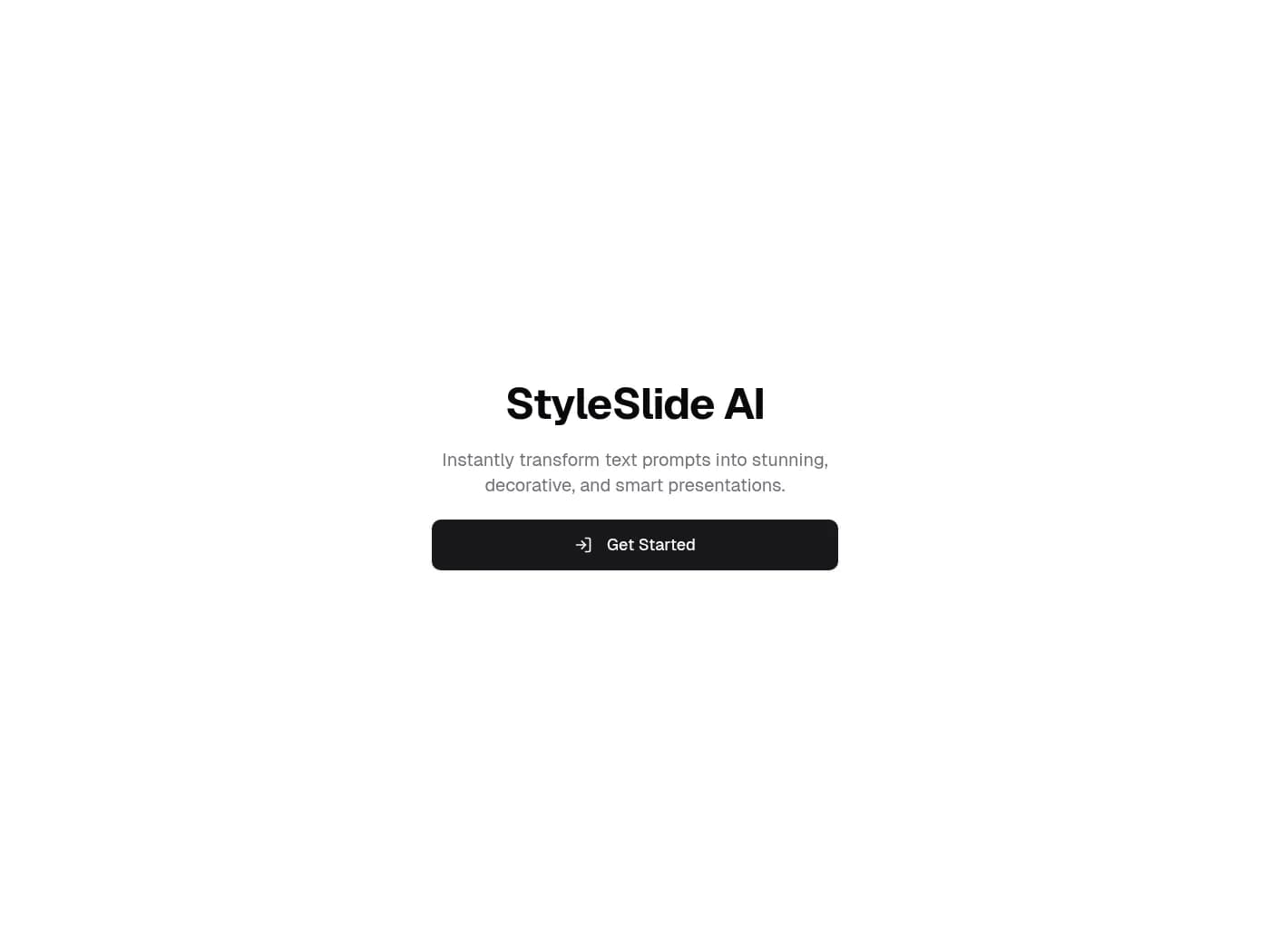 StyleSlide AI