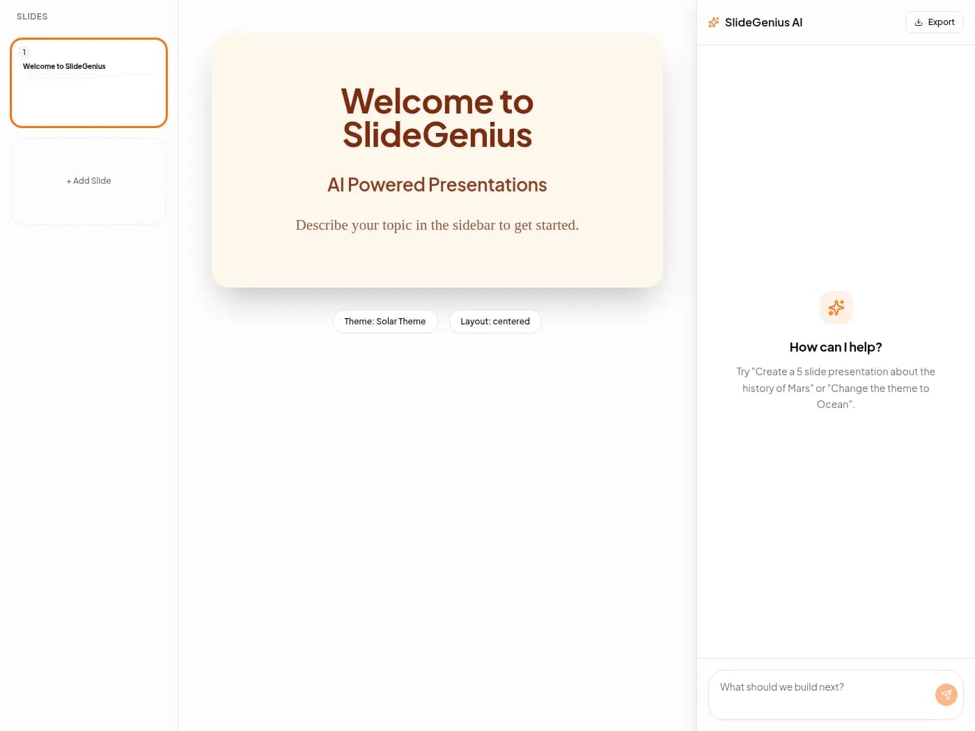 AutoSlide Generator