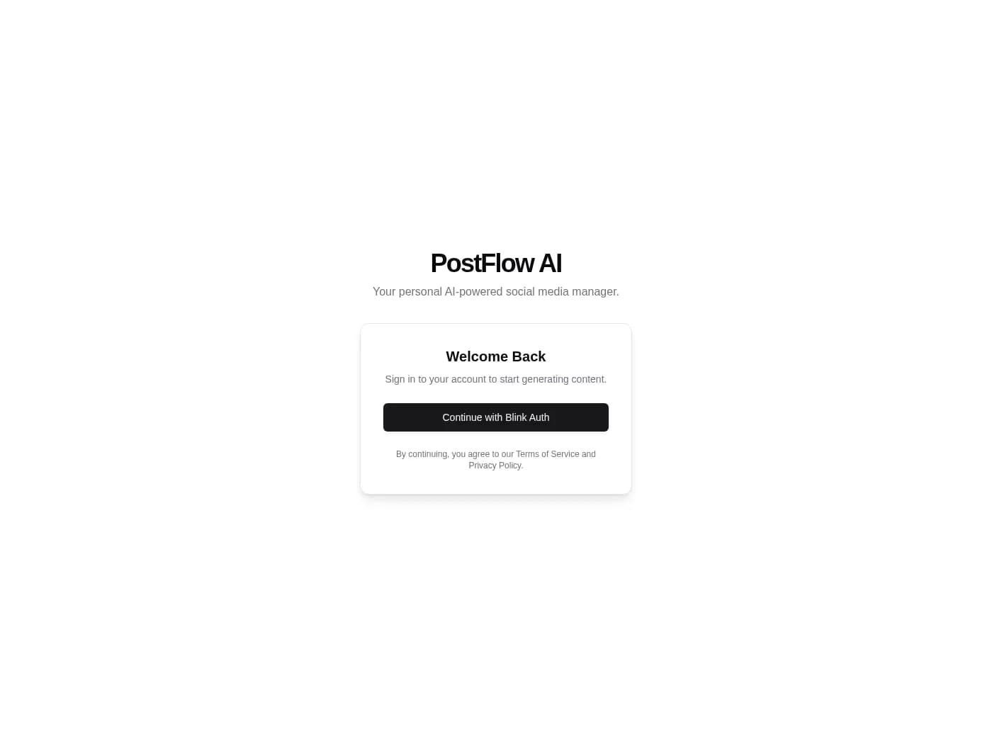 AI Social Media Manager