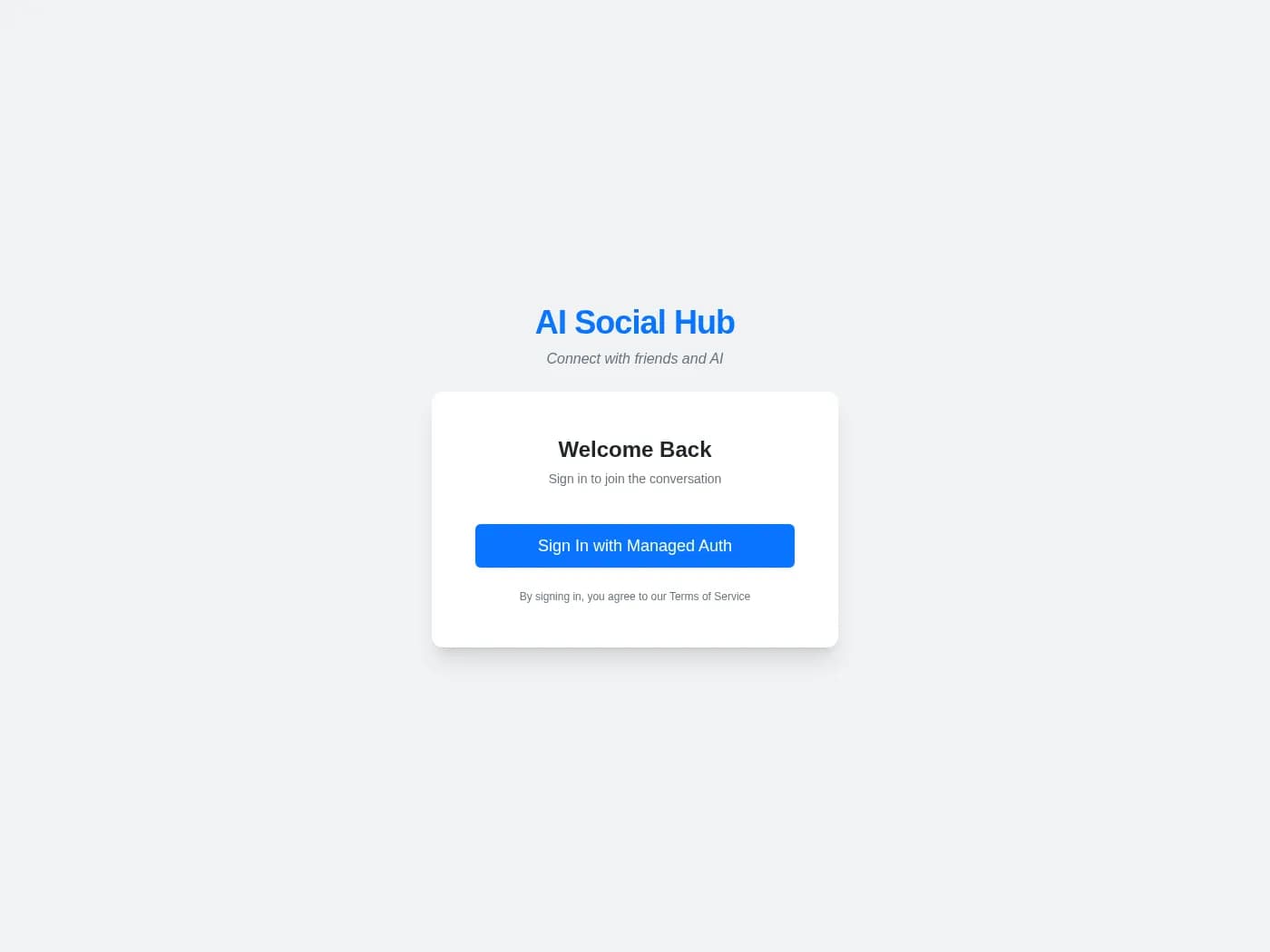AI Social Hub
