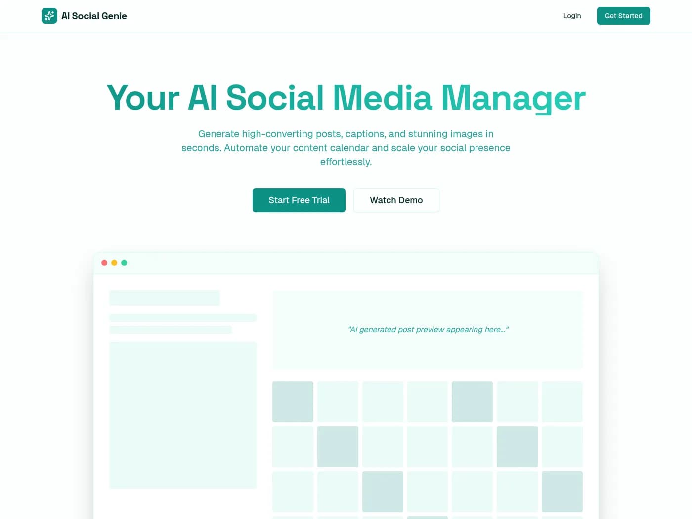 AI Social Genie
