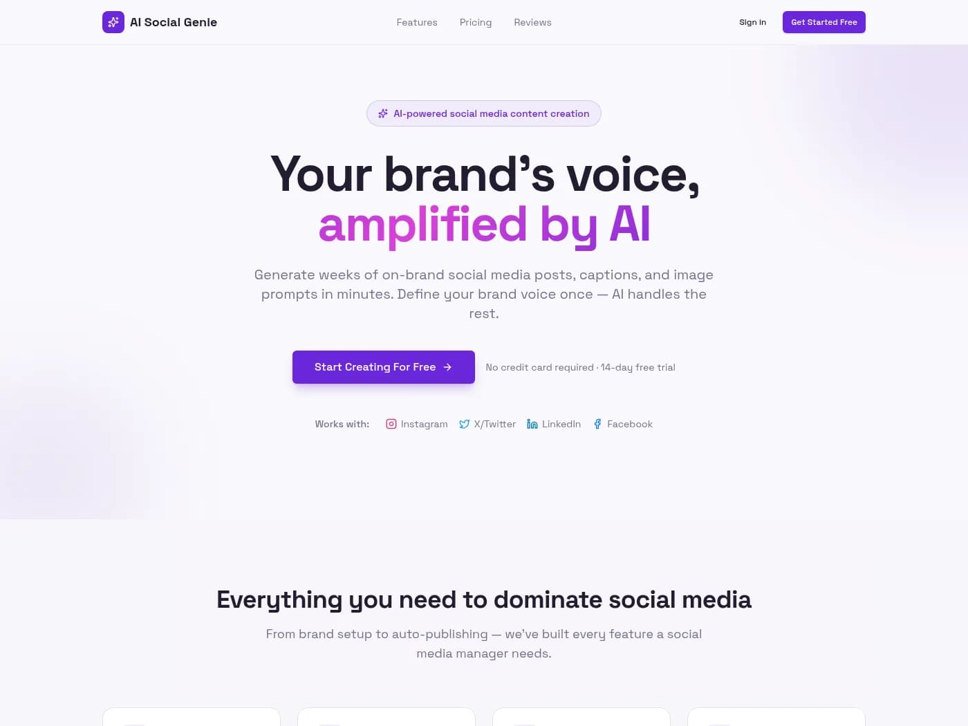 AI Social Genie