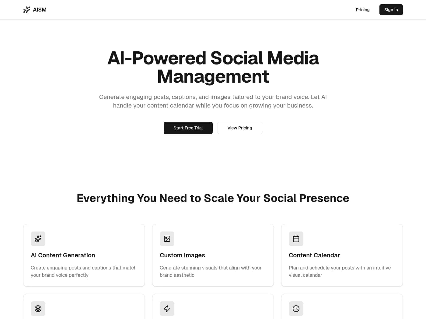 AISM: Social Media Studio