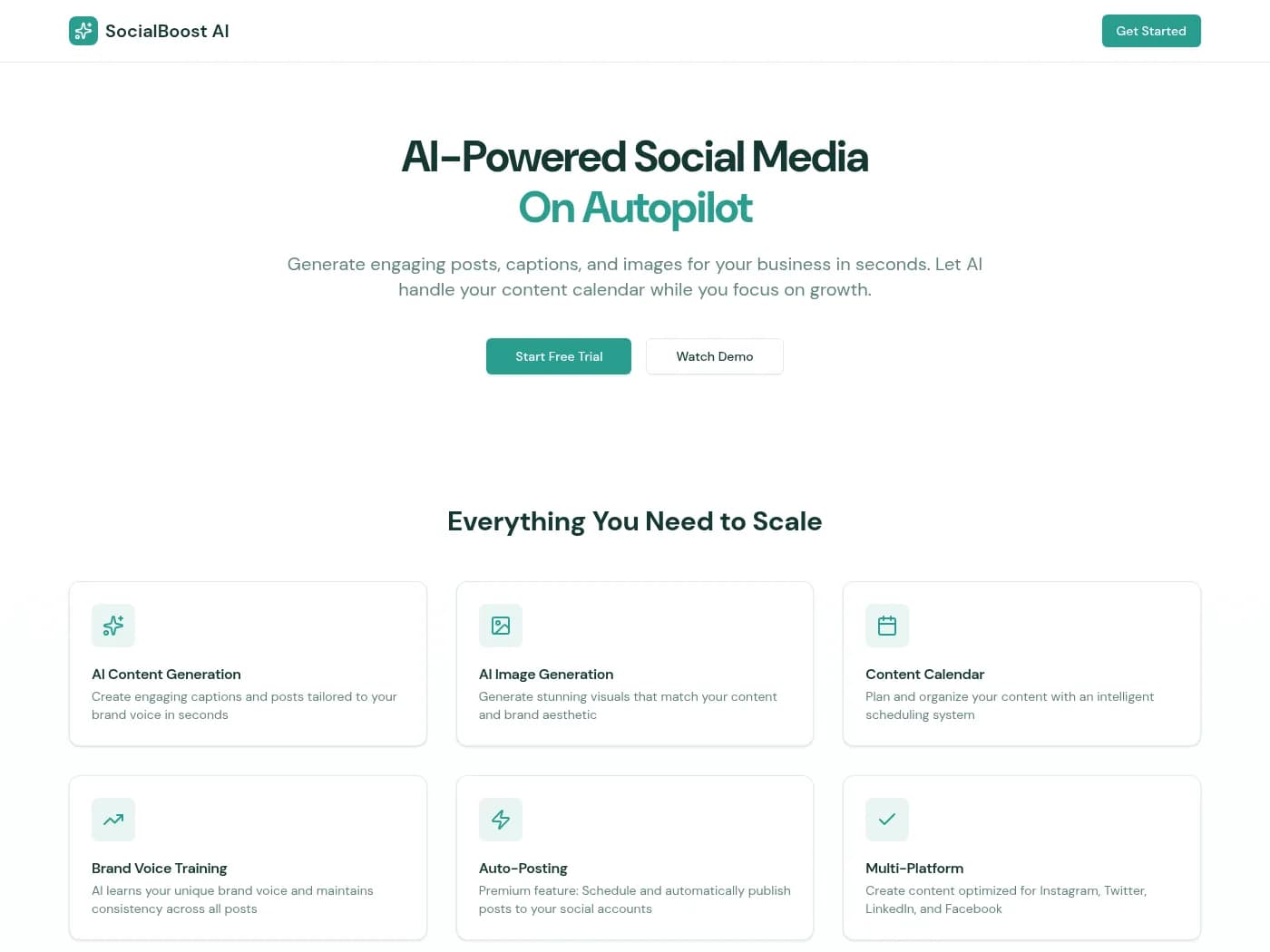 SocialBoost AI