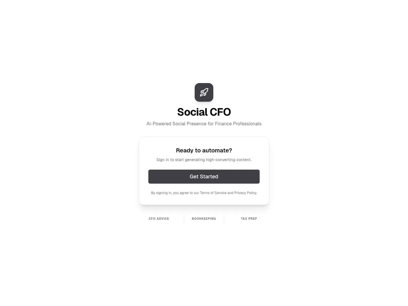 Social CFO AI Suite