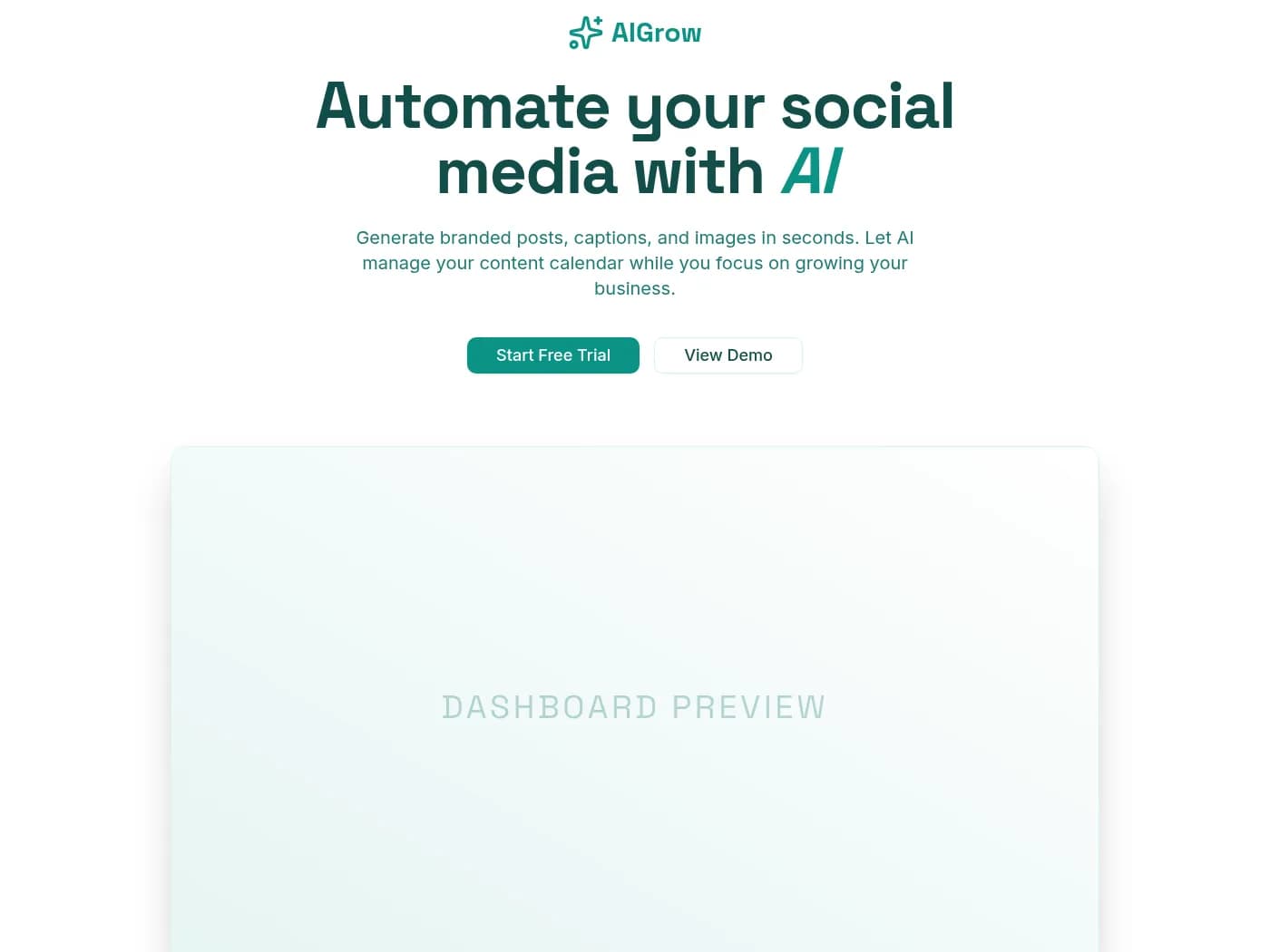 AIGrow Social Manager