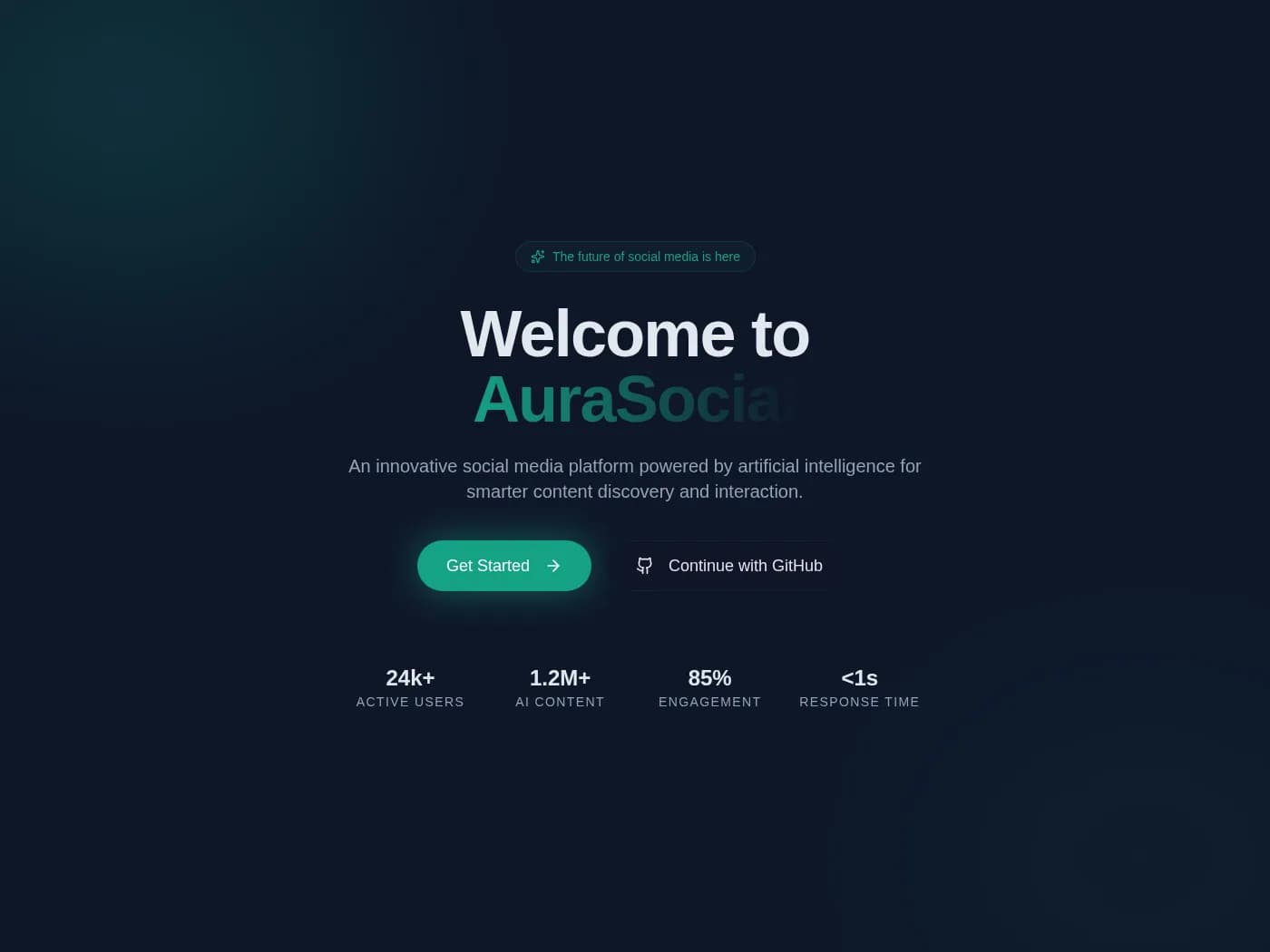 AI Social Media Hub