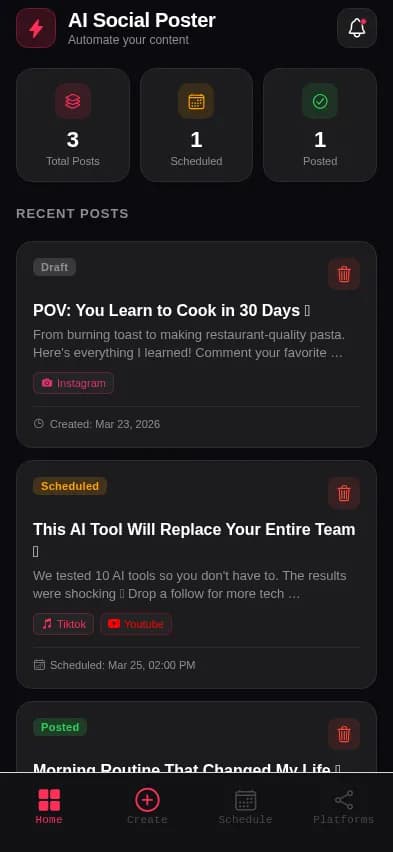 AI Social Auto Poster