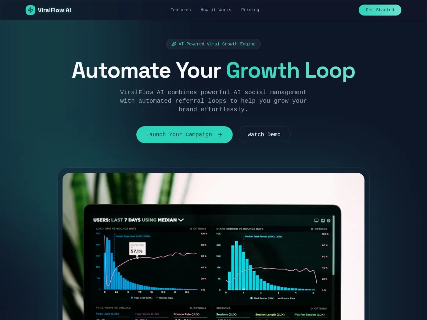 AI Social Referral Platform