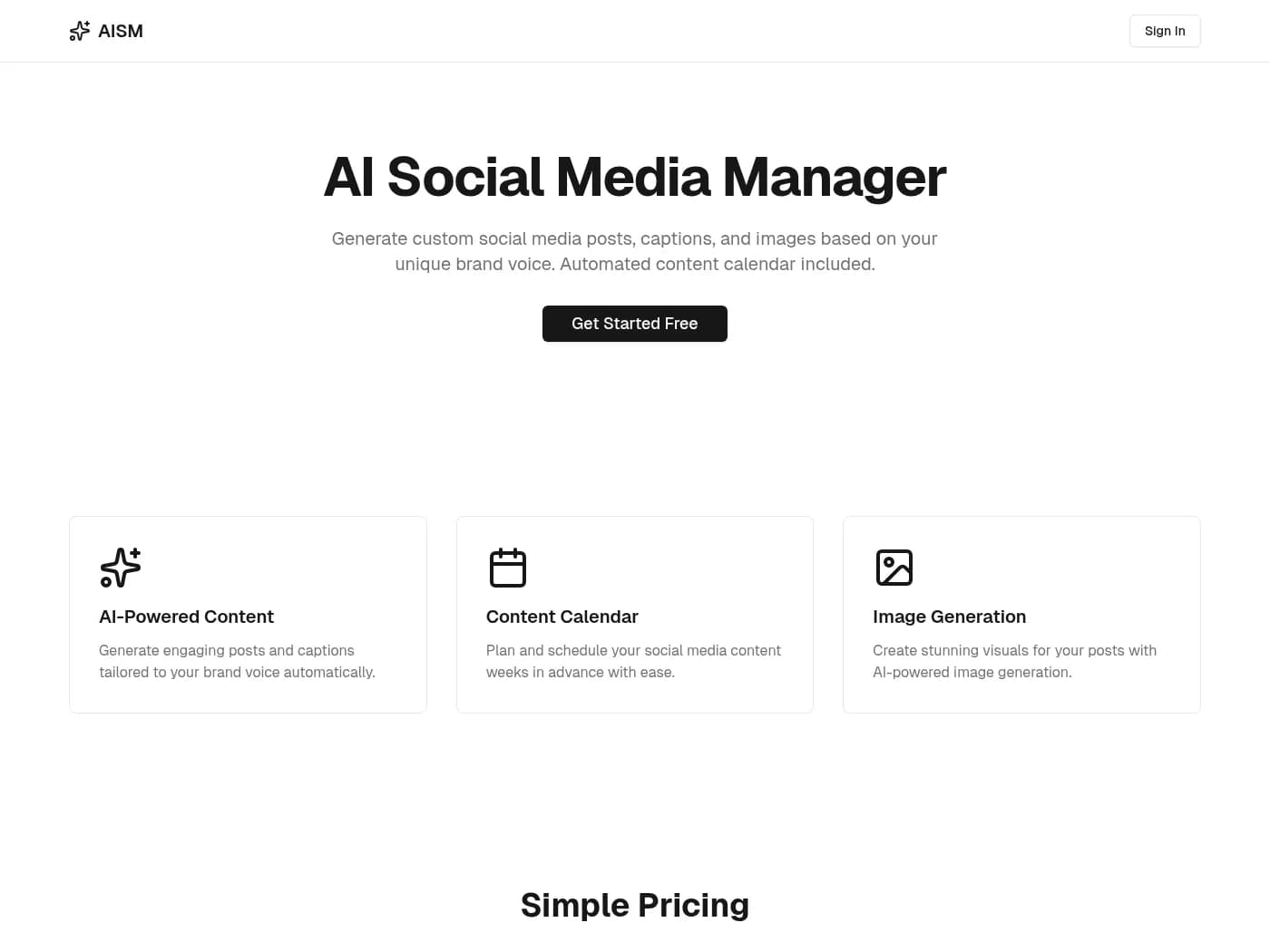 AISM Social Manager
