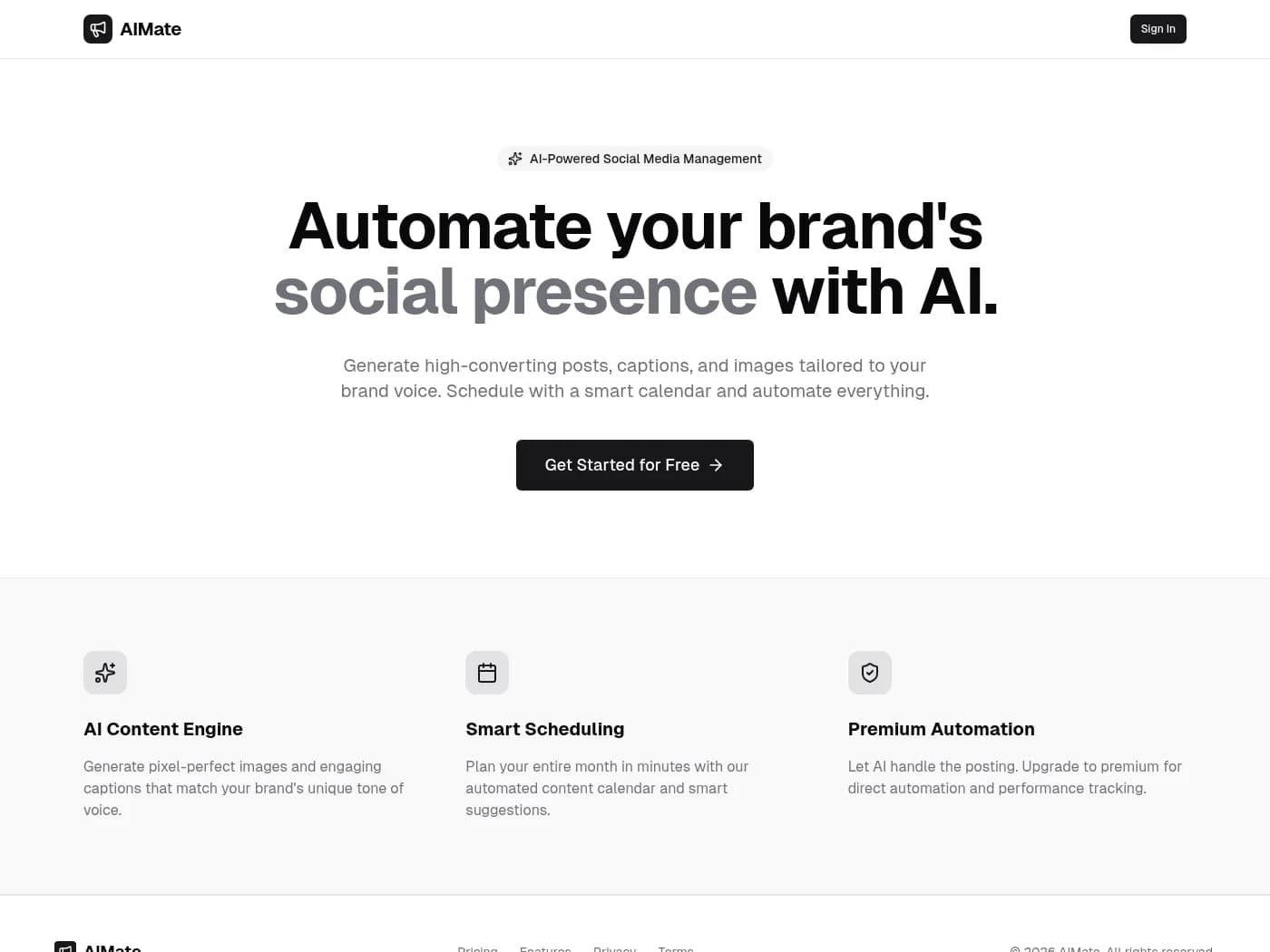 AIMate Social Scheduler