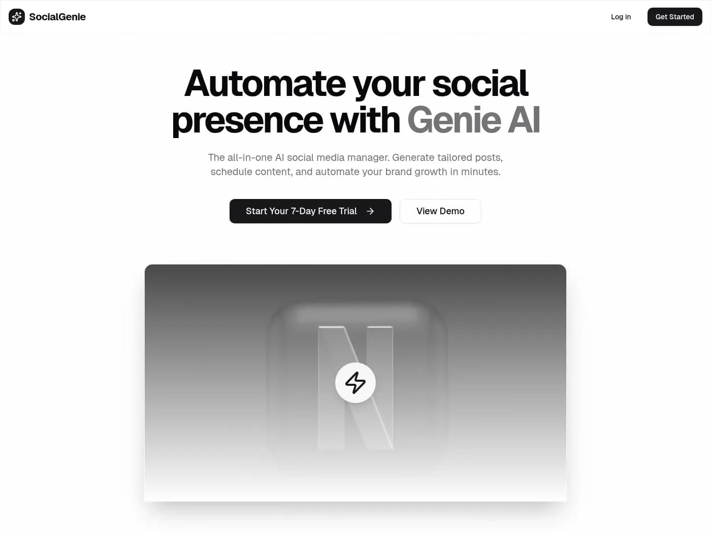AI Social Media Genie