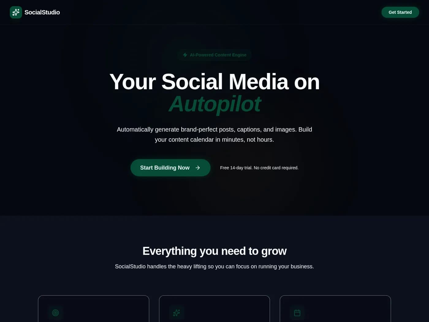 AI Social Studio