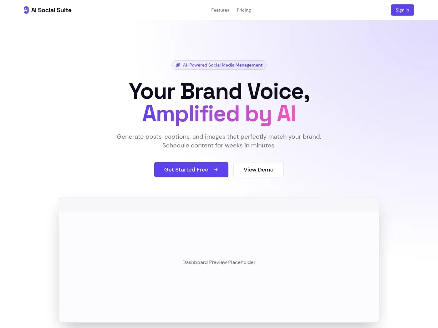 AI Social Suite