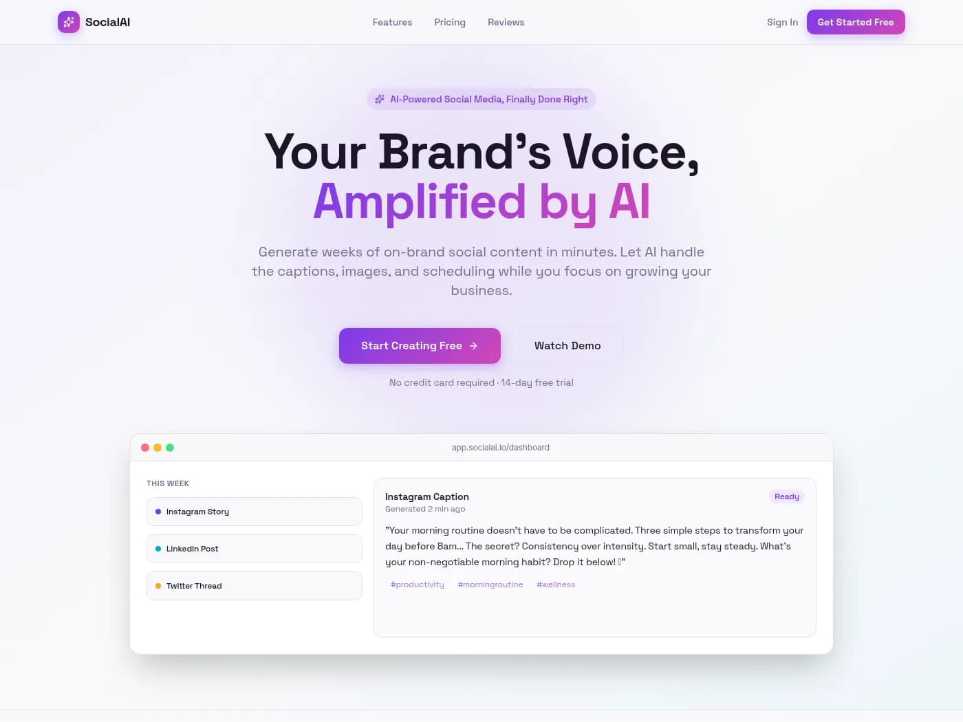 AI Social Media Manager