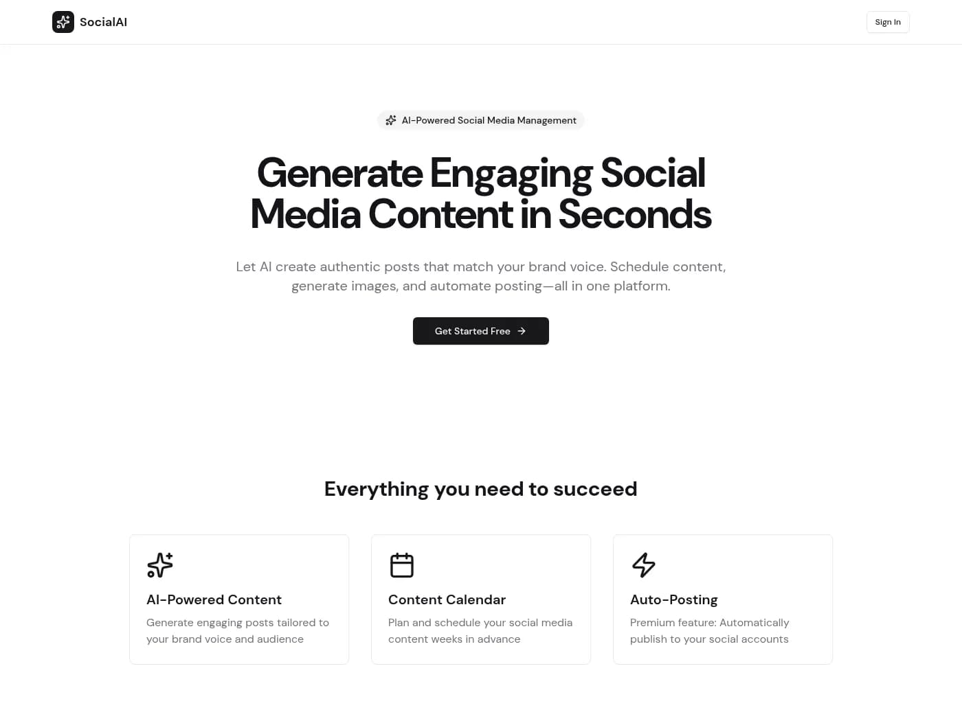 AI Social Media Manager