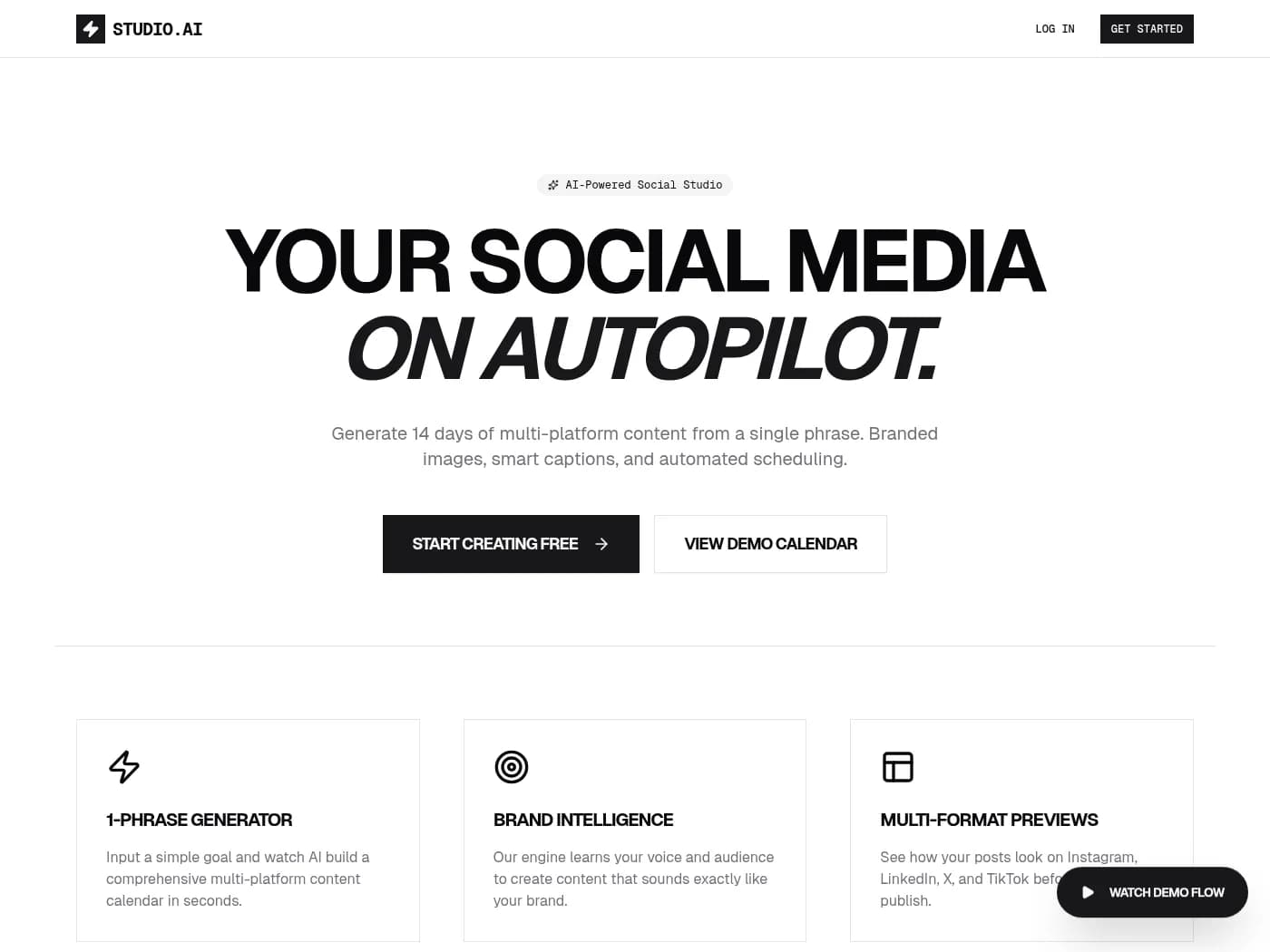 AI Social Media Studio
