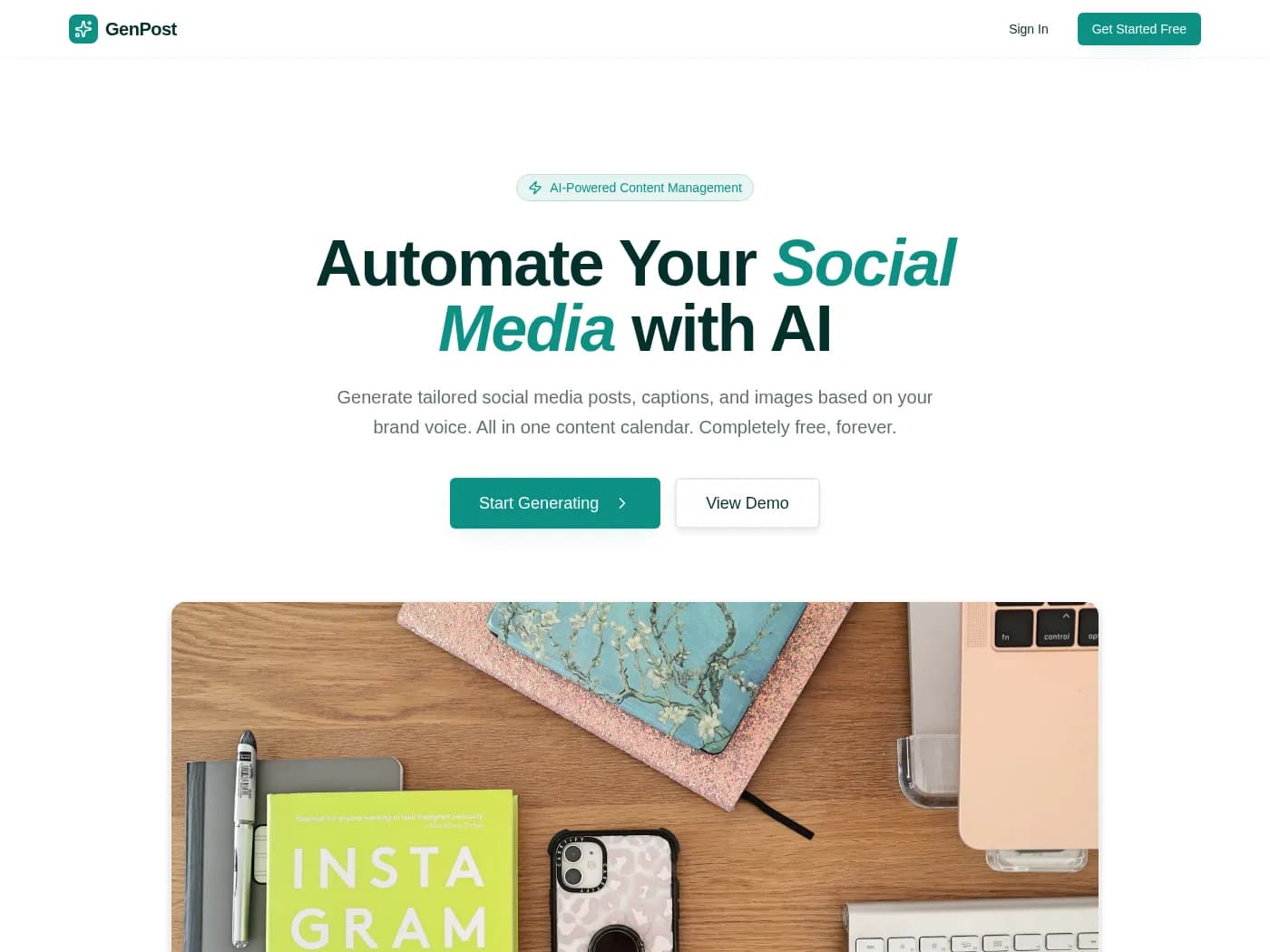 GenPost AI Manager