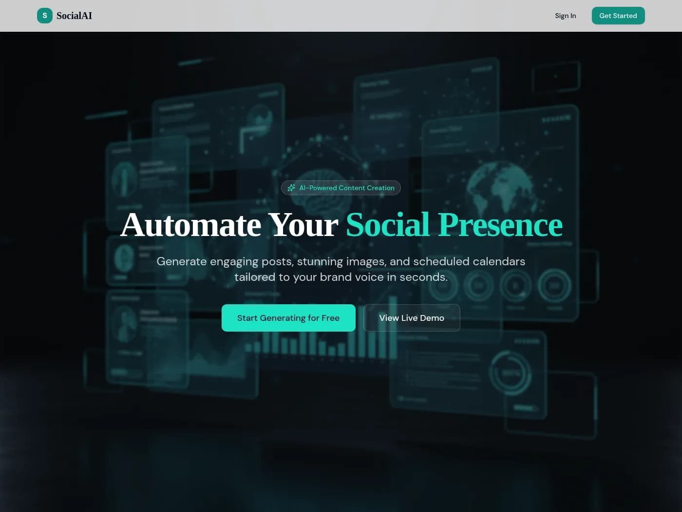 AI SocialMedia Manager