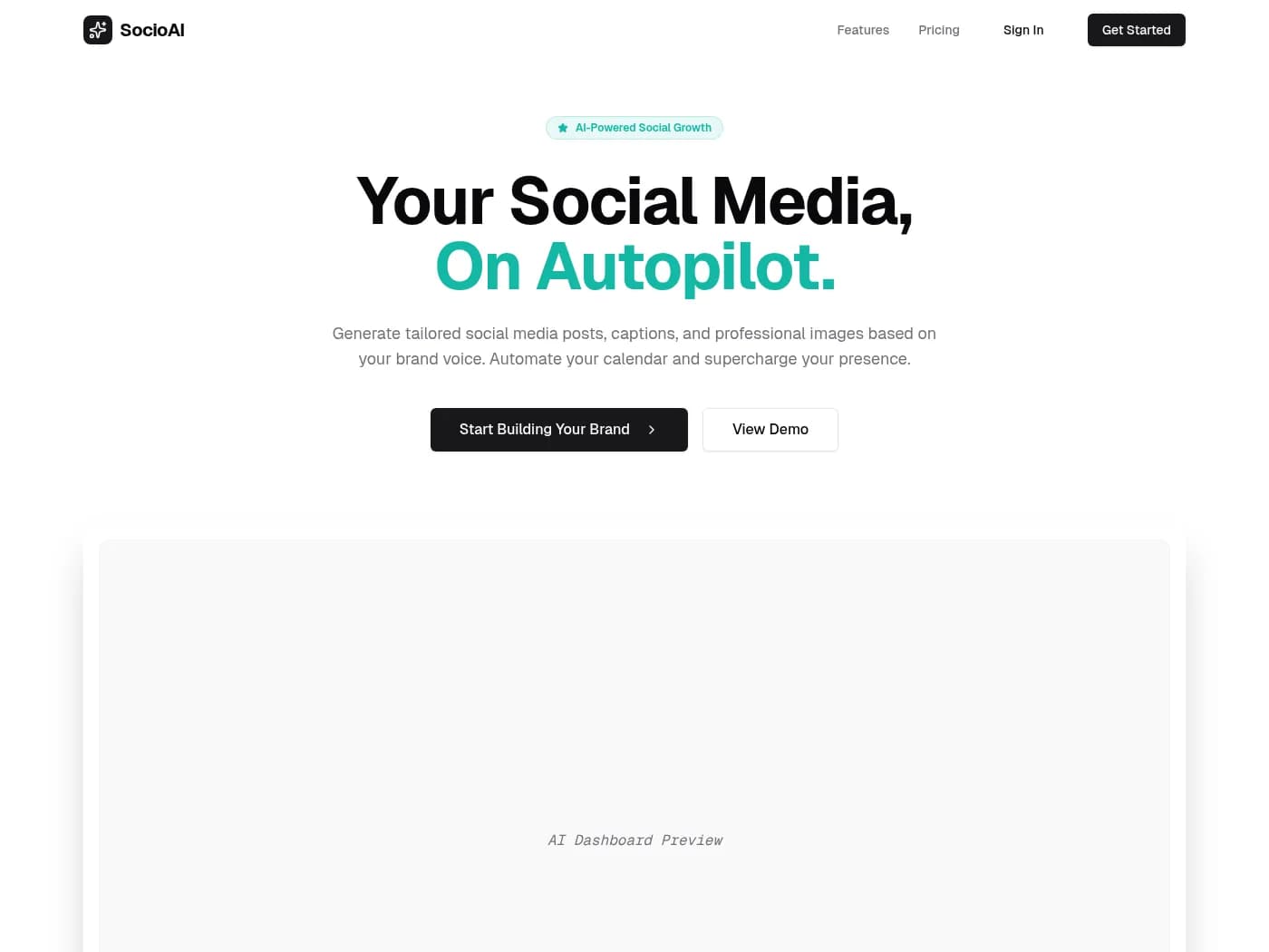SocioAI Manager