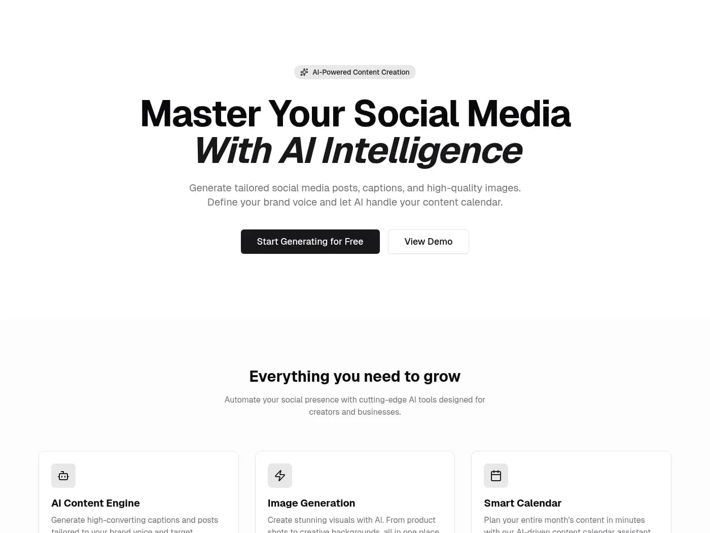 AI Social Media Manager