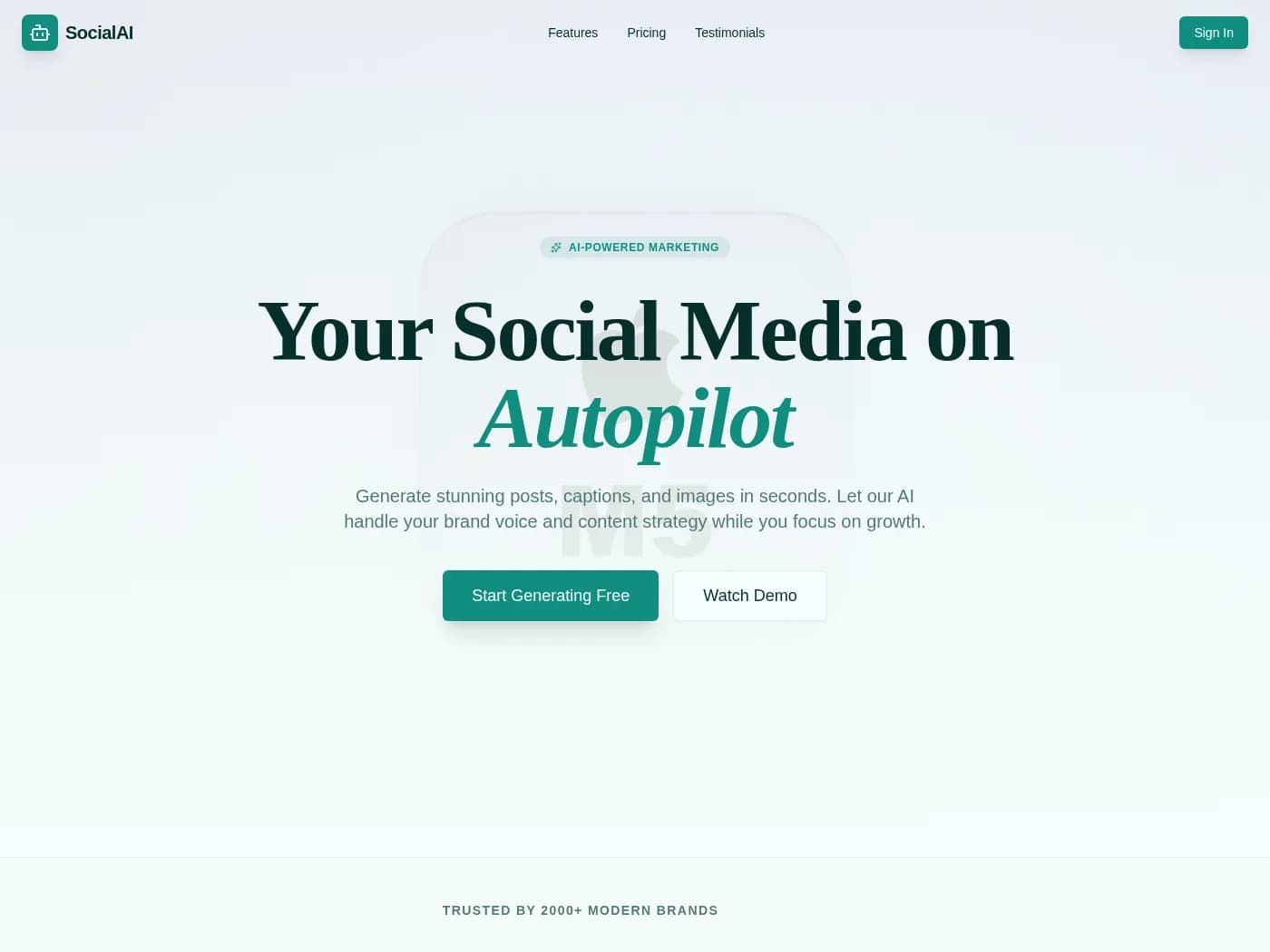 AI Social Media Manager