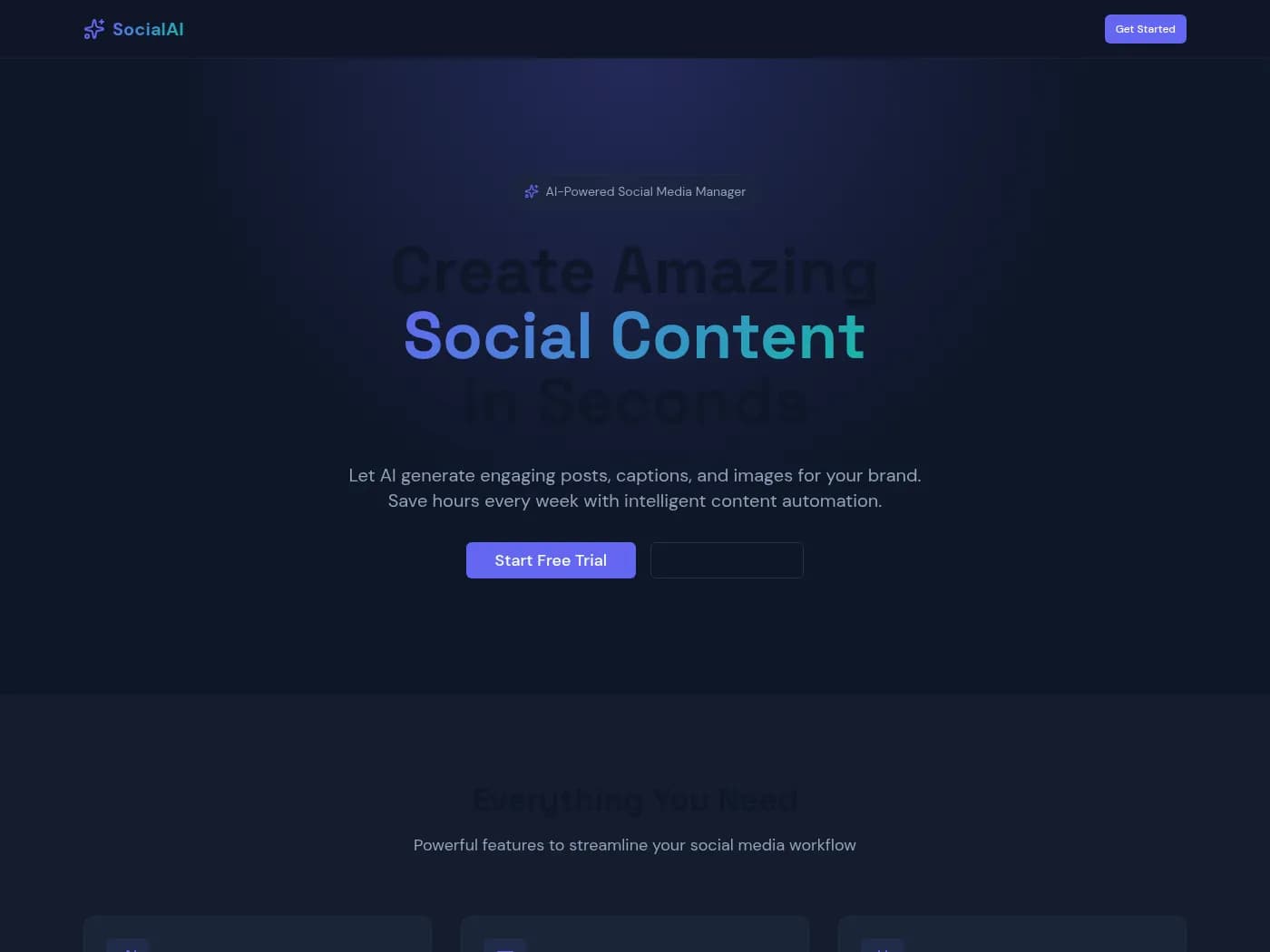 AI Social Media Manager