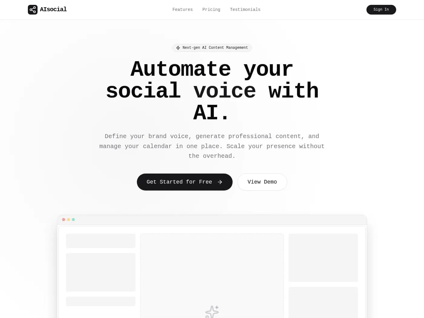 AIsocial Manager