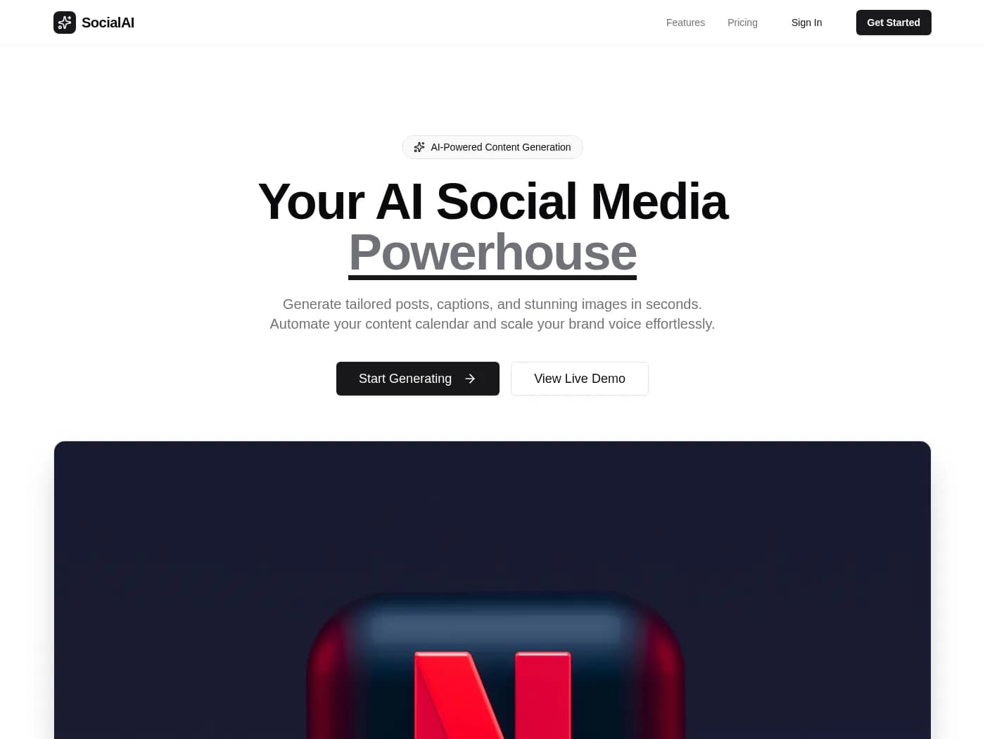 SocialAI Manager