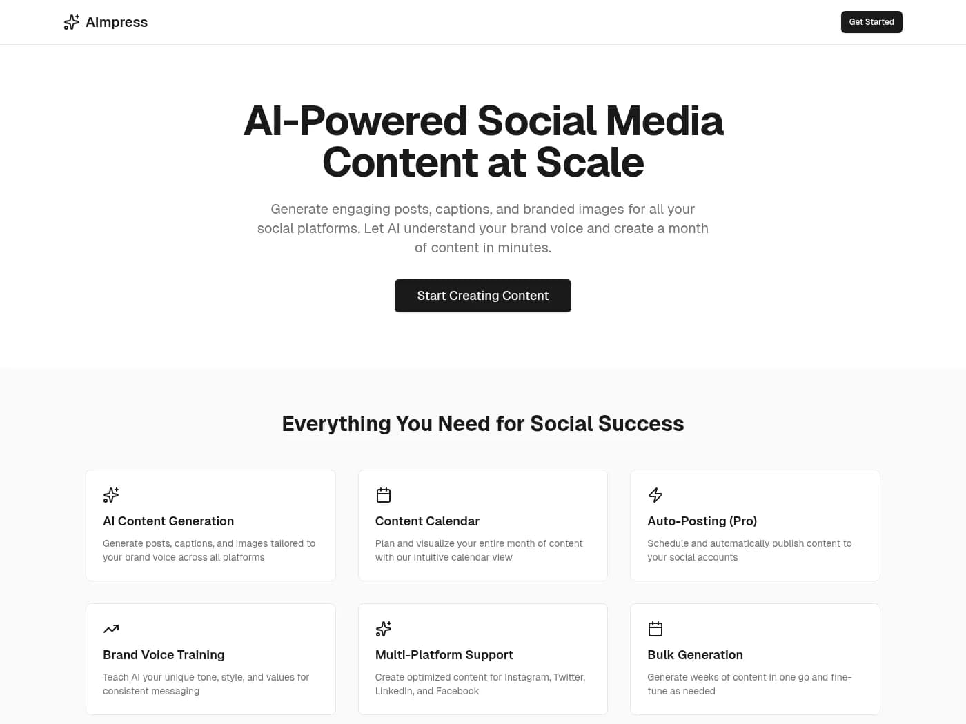AImpress Social Suite