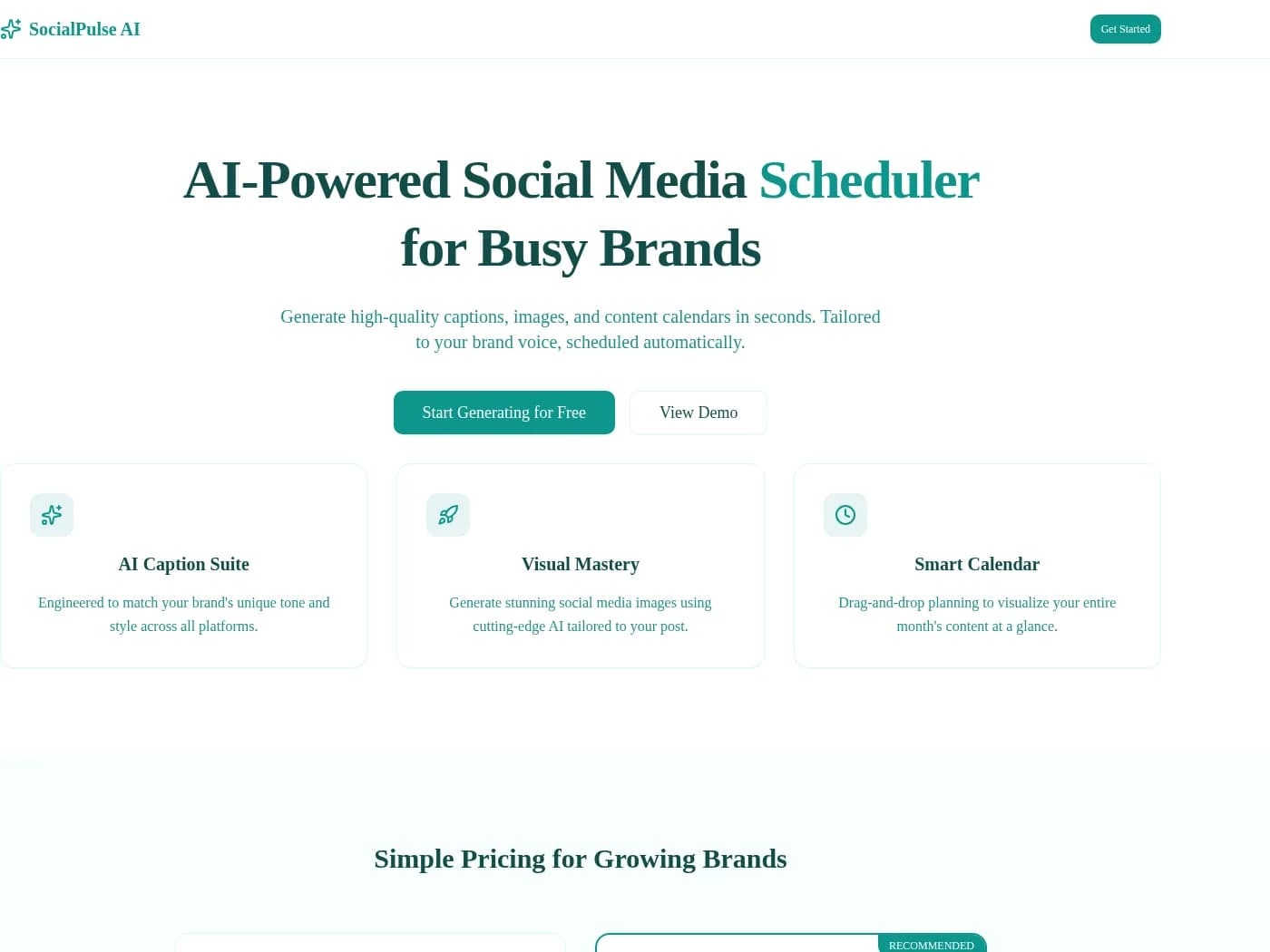 AI Social Scheduler