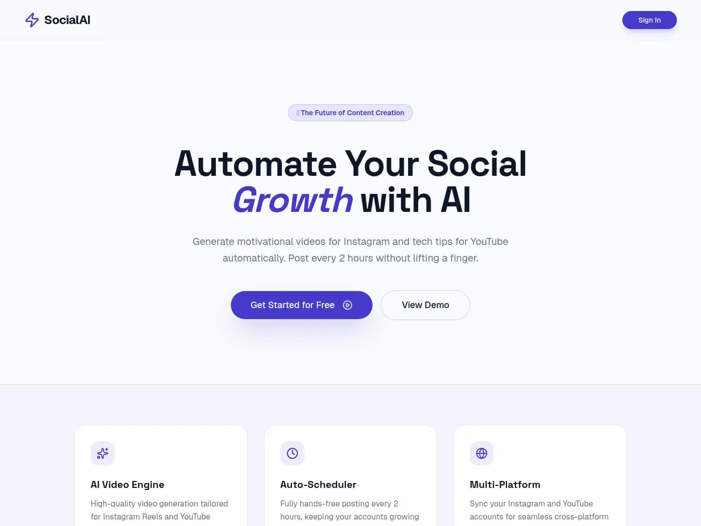 Auto AI Social Manager