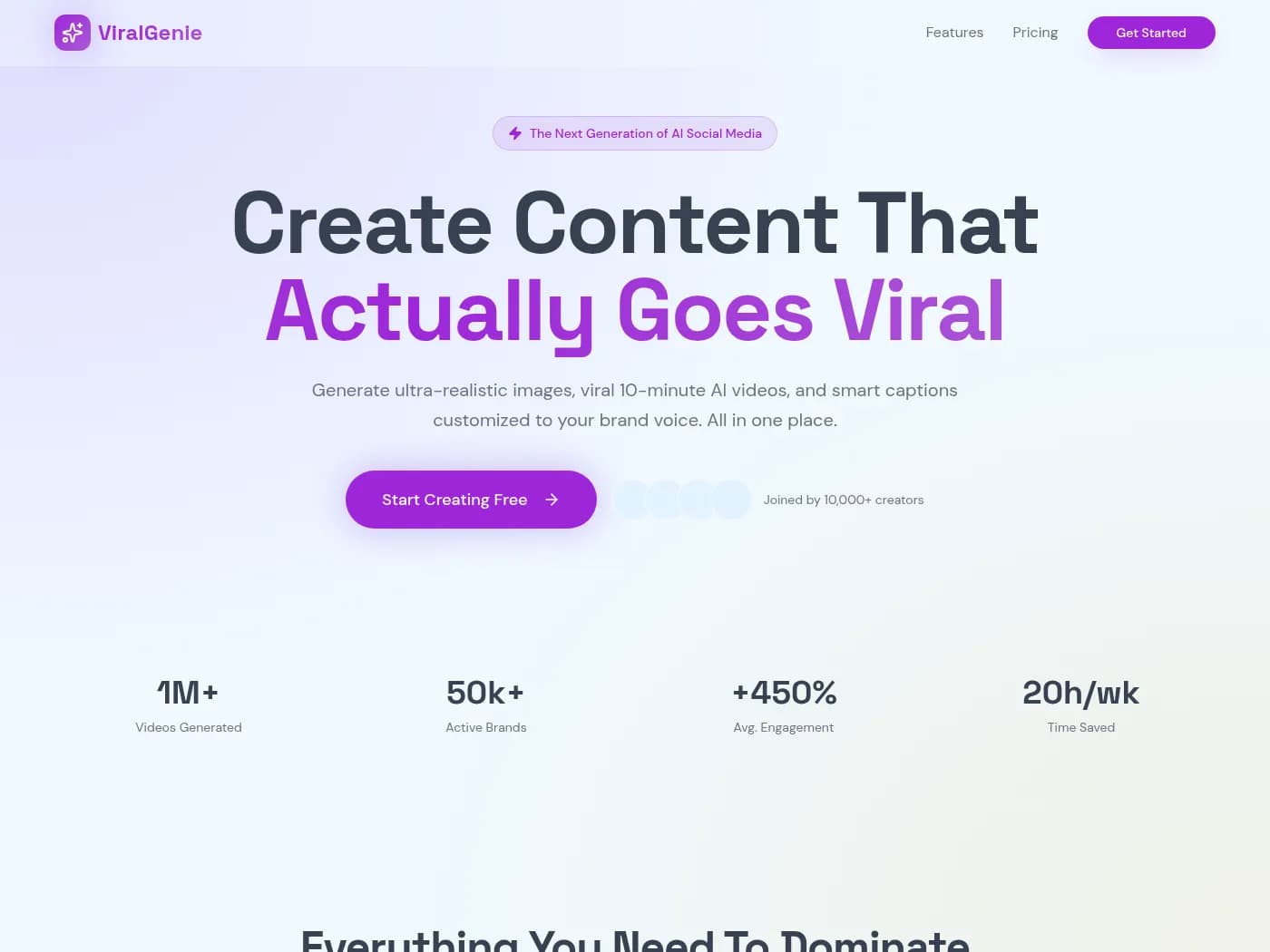 ViralGenie AI Studio