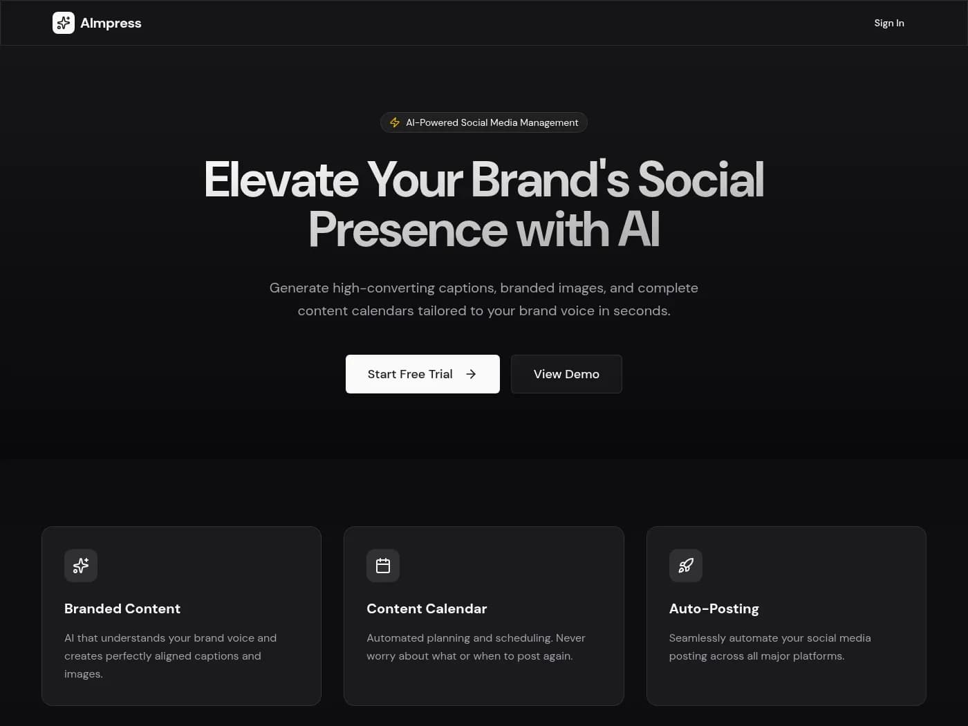 AImpress Social Suite