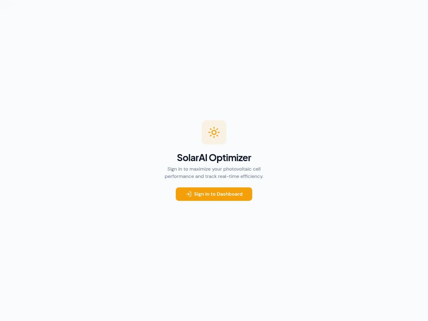 SolarAI Optimizer